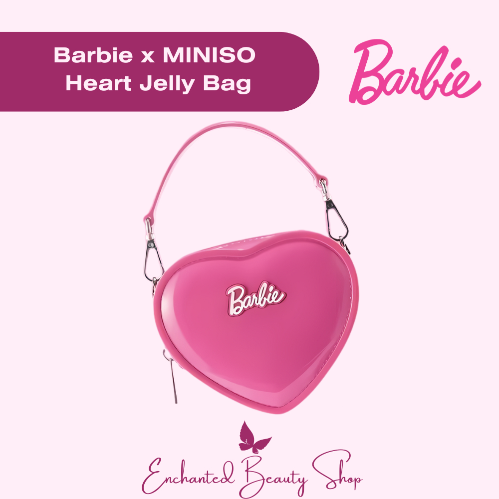 Barbie x MINISO Heart Jelly Bag | Shopee Philippines