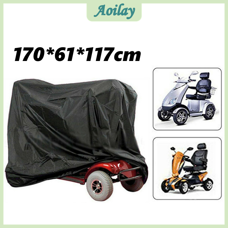 EMC Golf Cart Cover 210D Oxford Cloth 4 Wheels E-bike E-trike ...