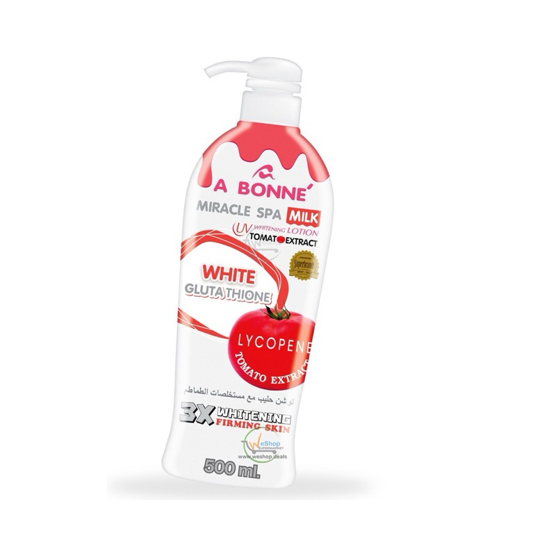 A BONNE MIRACLE SPA WHITENING LOTION 500ml | Shopee Philippines