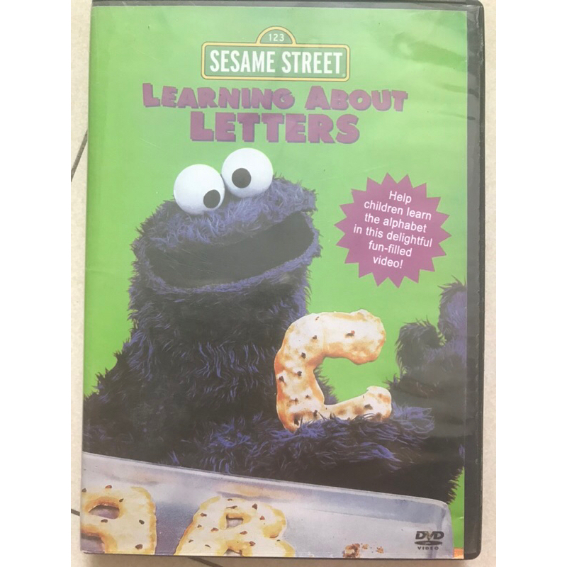 123 Sesame street Learning About Letters Children’s Early learning DVD ...