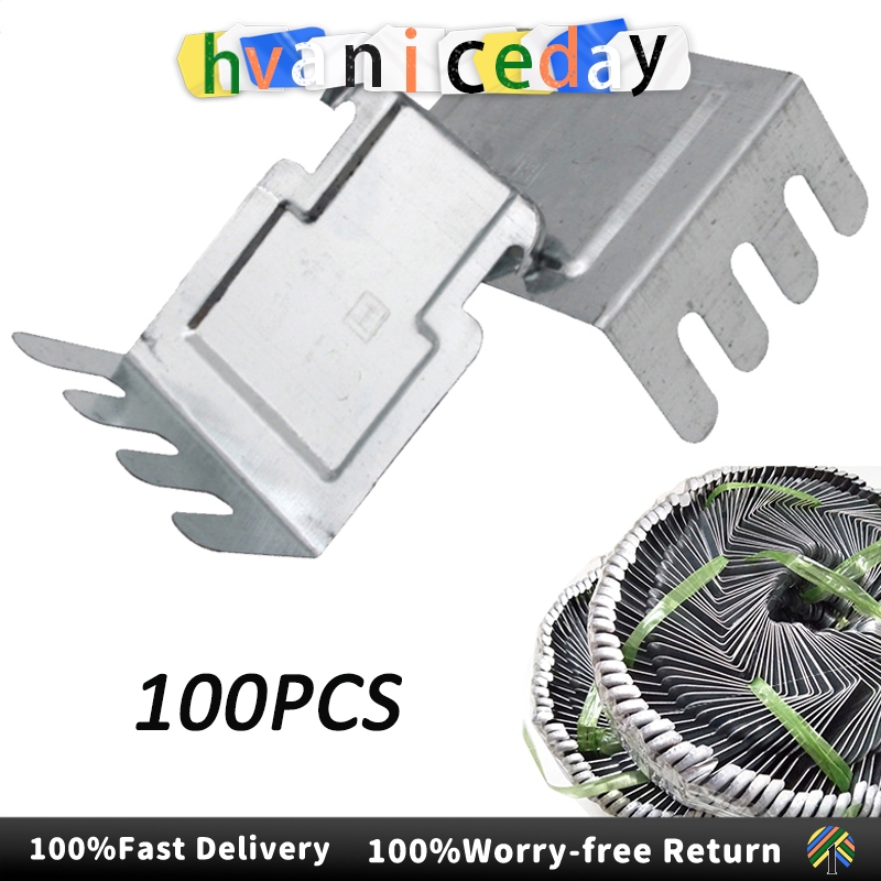 100PCS W Clip Wclip Metal Furring Wall Clip Double Furring Clip for ...