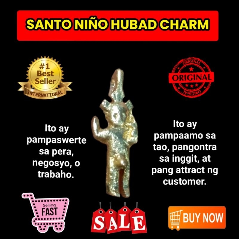 Santo Ninyo Hubad Small with Oracion | Shopee Philippines