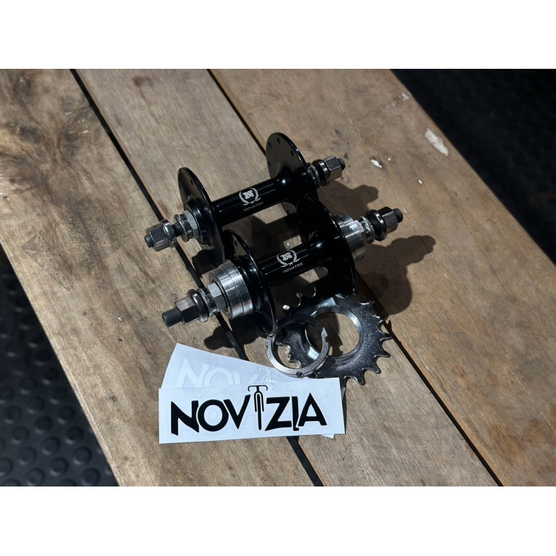 Novatec hubs high flange 20/24h fix/fix for fixie | Shopee Philippines