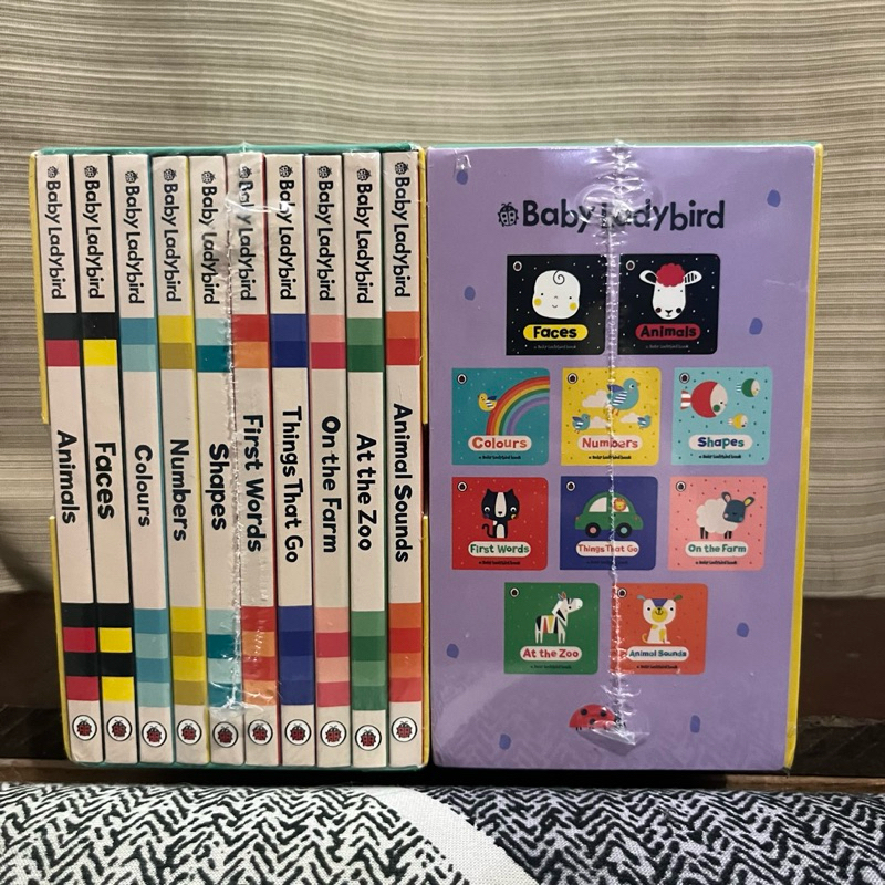 BRAND NEW SEALED⭐️ Baby Ladybird Library BOX SET (10 Board books ...