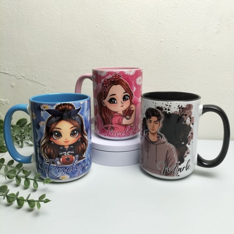 Personalized Big Inner Mugs, 15oz (Print your own design ) | Shopee ...