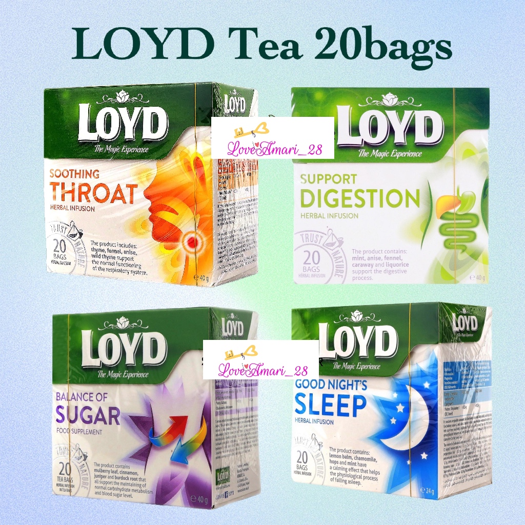 LOYD TEA 20bags x 2g - Product of Poland | Shopee Philippines