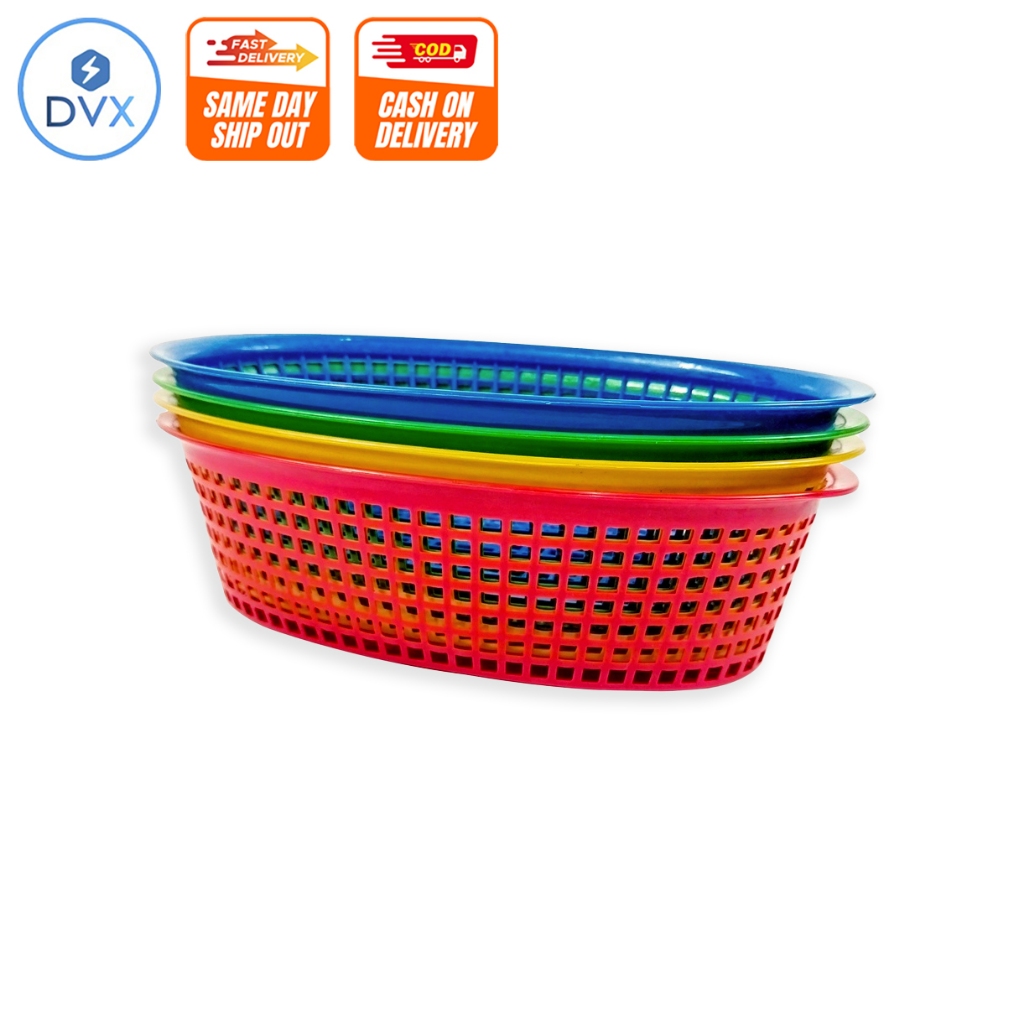 COD DVX Oval Basket Tray - Multipurpose Plastic Basket Tray Oval ...