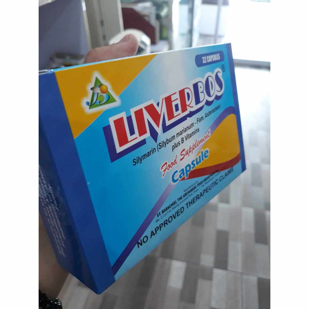 Liverbos Capsule ( Silymarin ) | Shopee Philippines