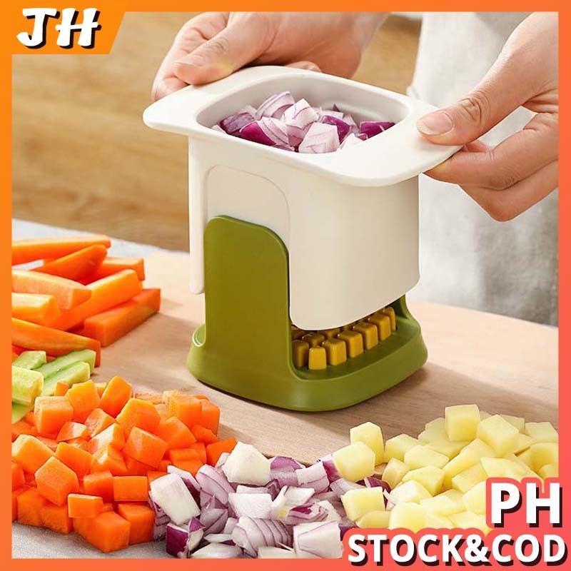 Portable Home Vegetable Chopper Dicing g Tool Hand Pressure Dicer ...