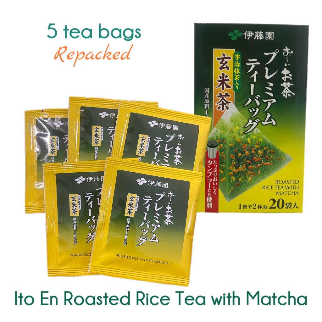 Itoen Roasted Rice with Matcha repack (5 tea bags) | Shopee Philippines