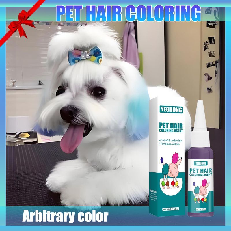 Professional Teddy Pet Dog Cat Dyeing Cream Supply Stain Anti Allergic ...
