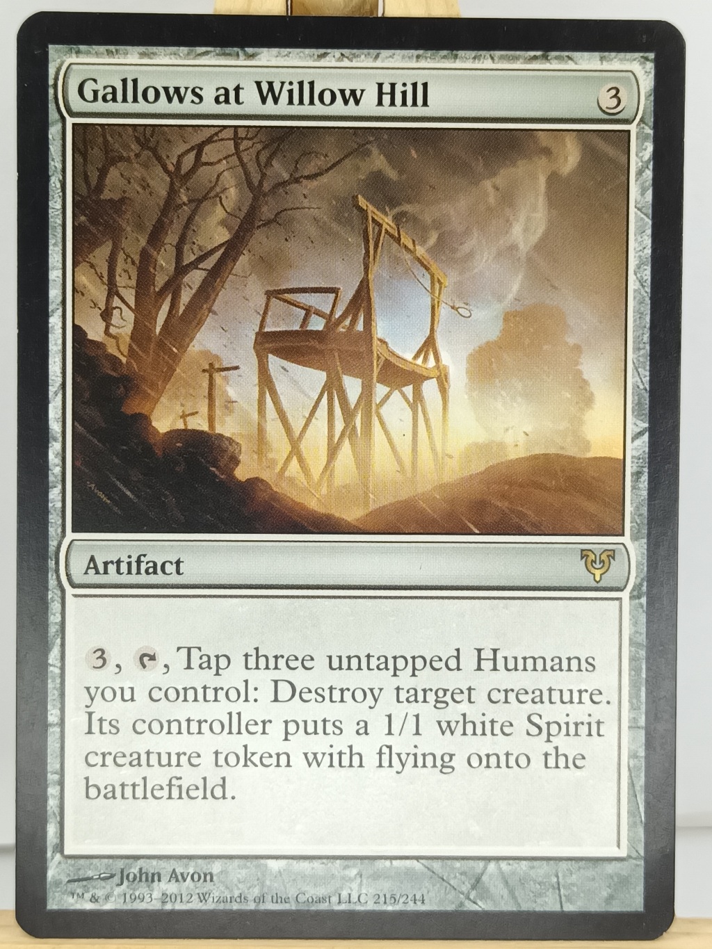 Gallows at Willow Hill ( Avacyn Restored ) Magic the Gathering | Shopee ...