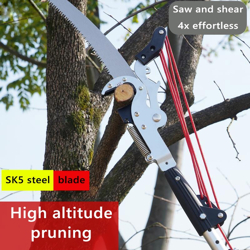 6.5m Garden Pruning Scissor Pruning Saw for Trees Pruning Shears Tree ...