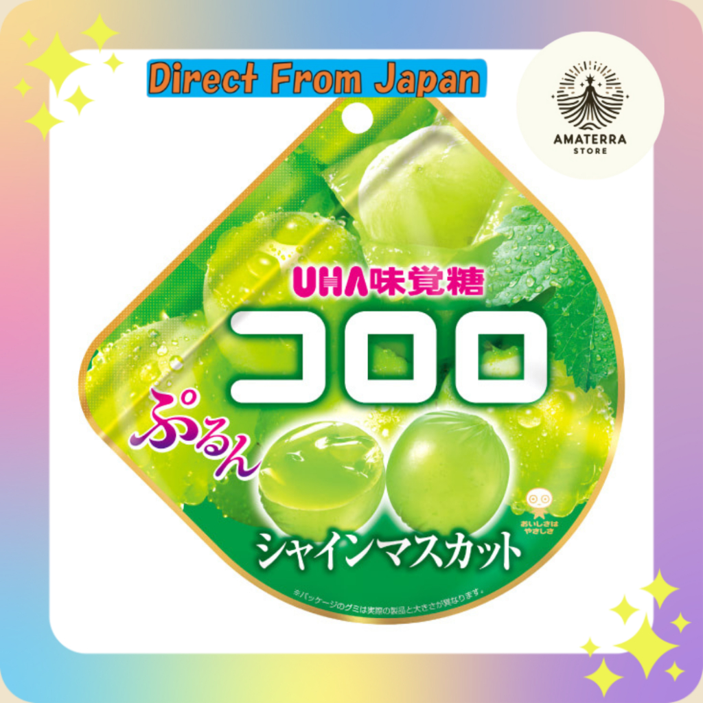 UHA Kororo gummy muscat grape flavor 48g 【Direct From Japan】 | Shopee Philippines