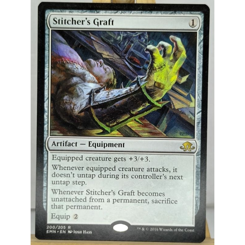 Stitcher's Graft ( Eldritch Moon - EMN ) Magic the Gathering | Shopee ...