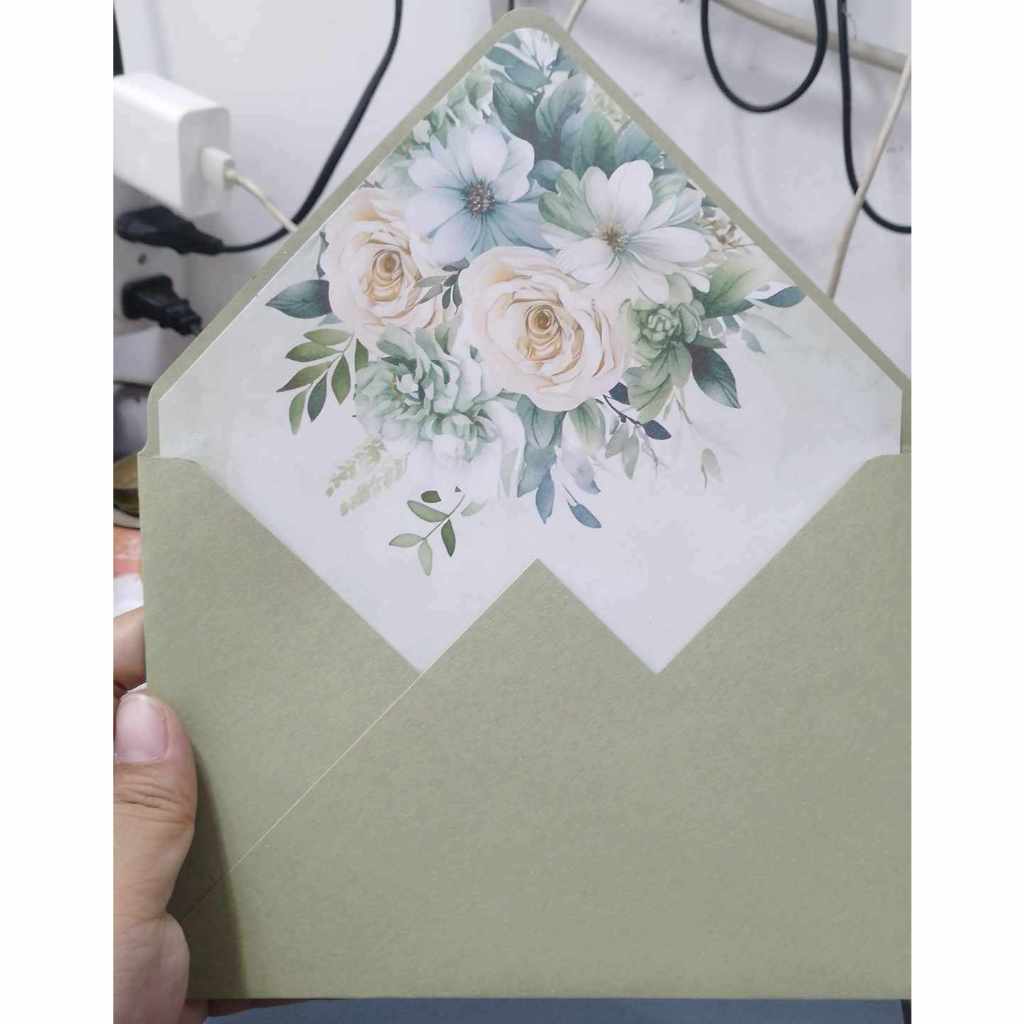 Envelope 5R size with Liner for wedding, debut, birthdays, corporate ...