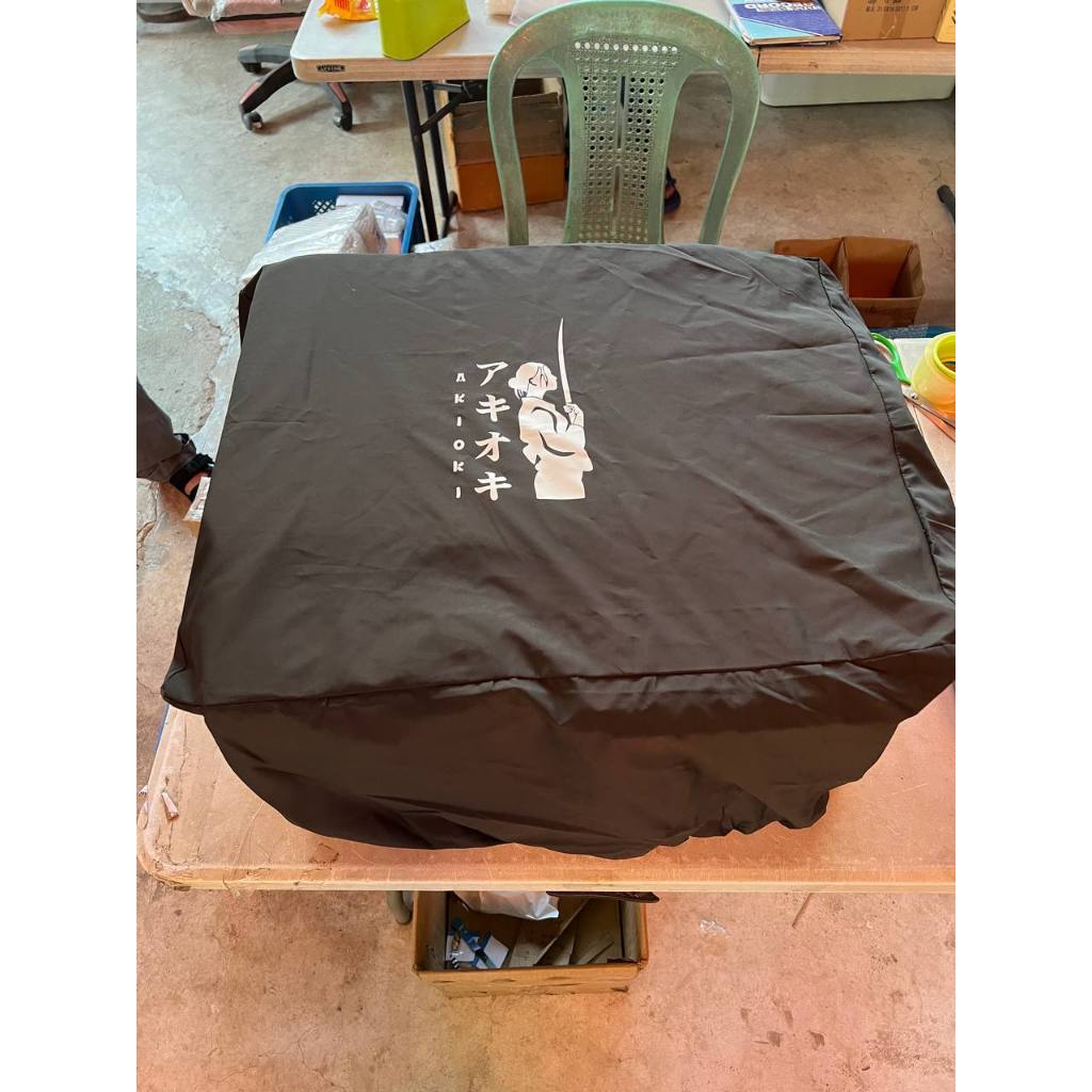 Alloy Top Box Cover 60-65 Liters Alloy Cover Sideview White AKIOKI ...