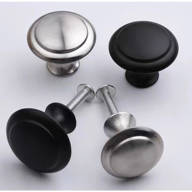 stainless steel cabinet round handle with screw | Shopee Philippines