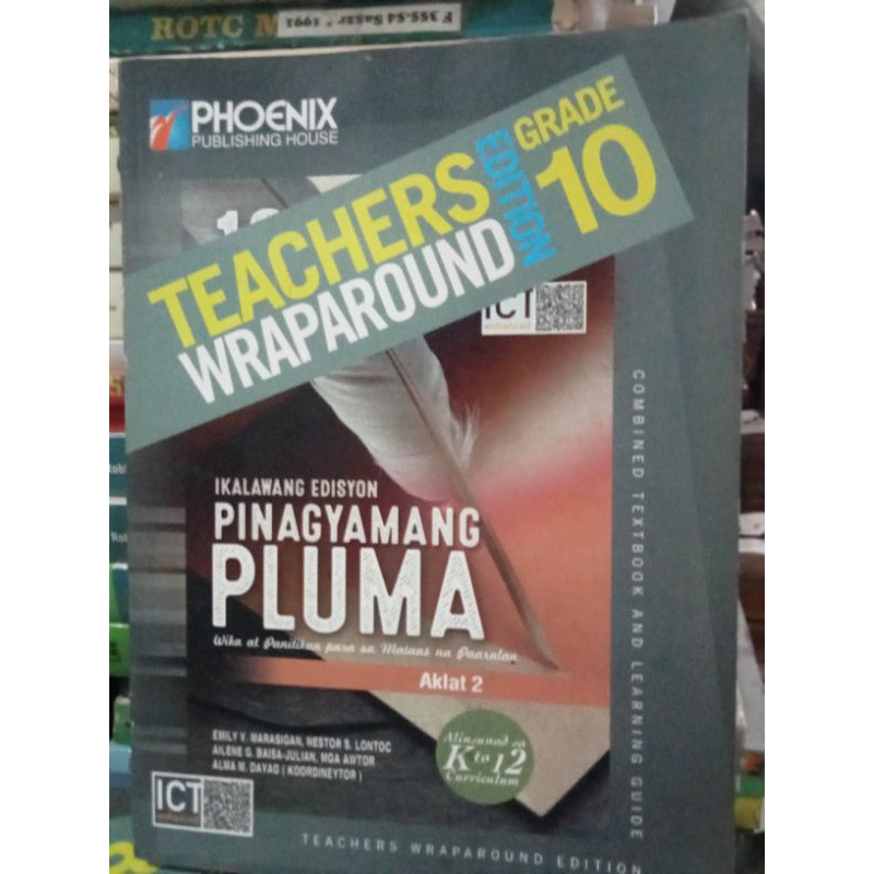 pluma 10 aklat 2 teachers wraparound. | Shopee Philippines
