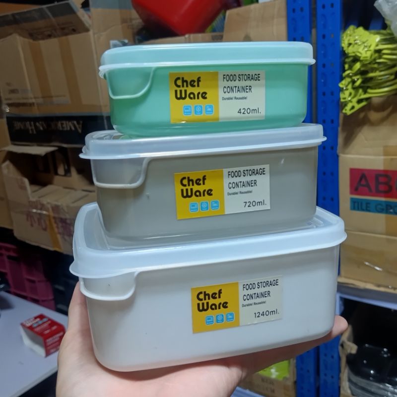 3J PLASTICWORLD High-Quality Food Keeper / Tupperware Set | Shopee ...