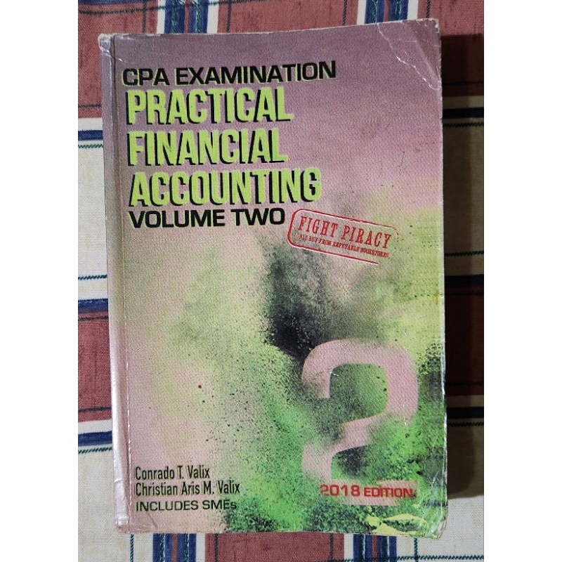 CPA Examination Practical Financial Accounting Volume 2 - Conrado Valix ...