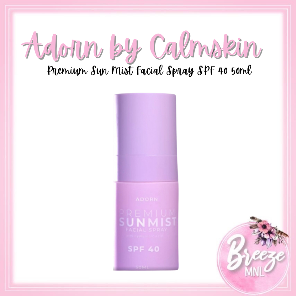 Adorn Premium Sunmist Facial Spray SPF40 SUN MIST | Shopee Philippines