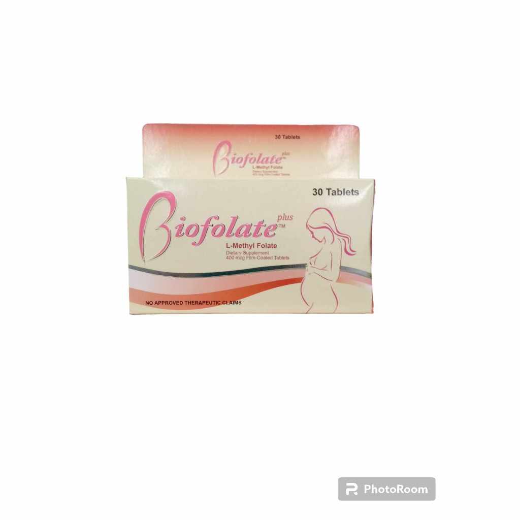 Biofolate 400mg (30pcs/tablets) | Shopee Philippines