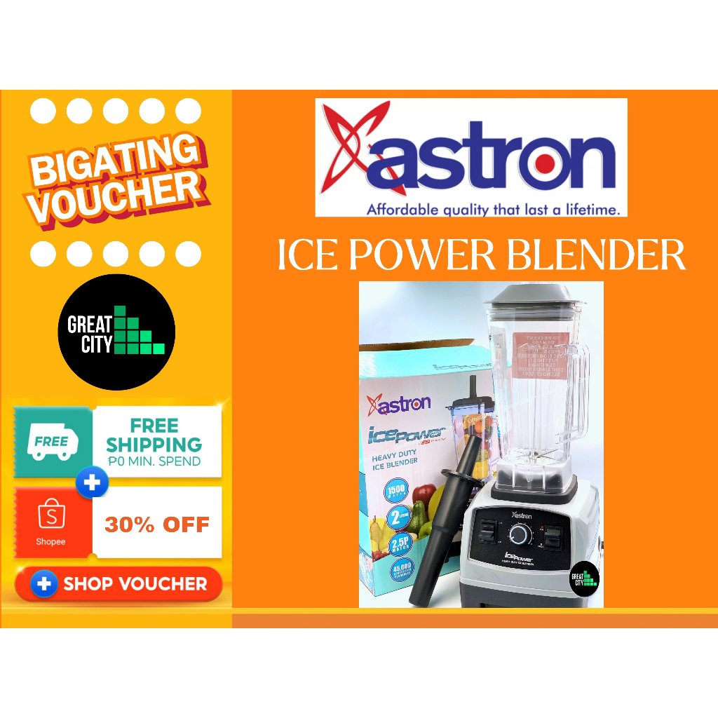 Astron Heavy Duty Ice Power Blender | Shopee Philippines