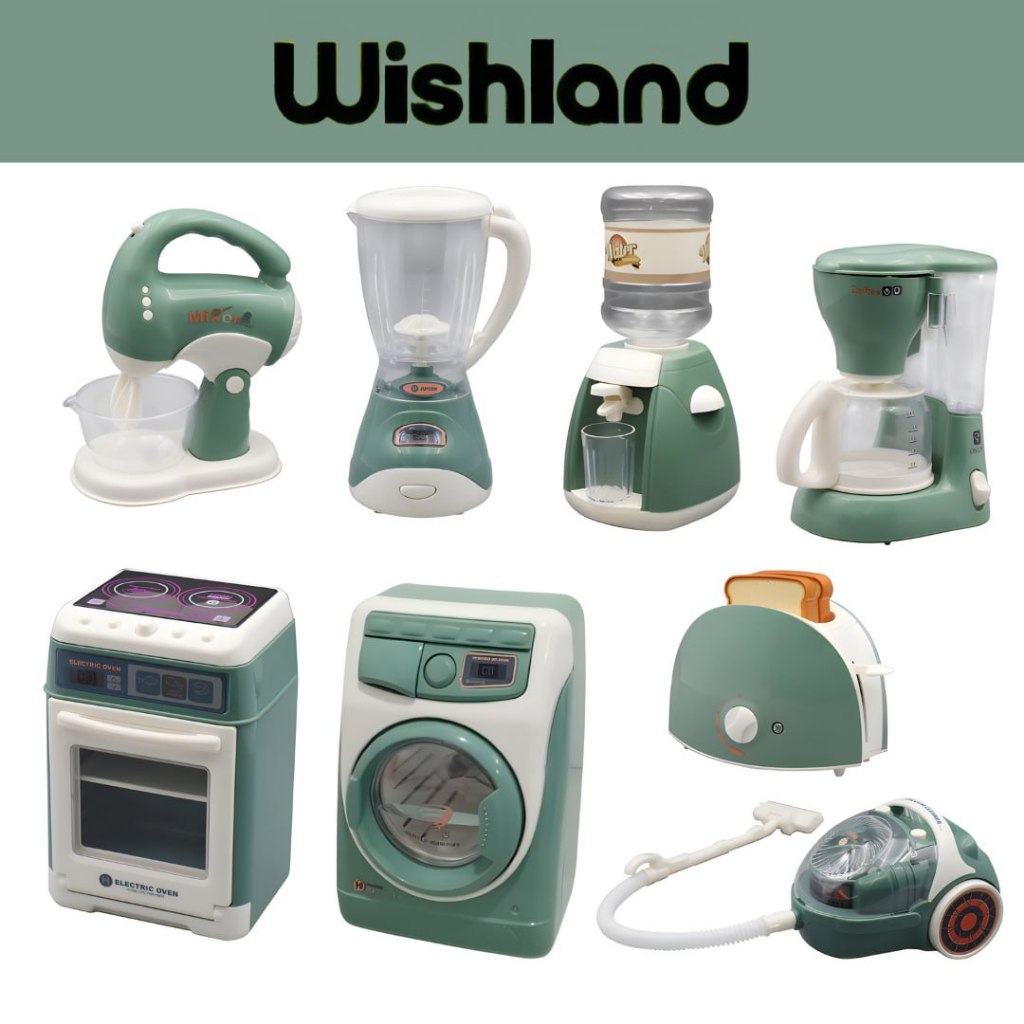 Mini Home Appliance Toy with Realistic Light and Sounds Pretend Play ...
