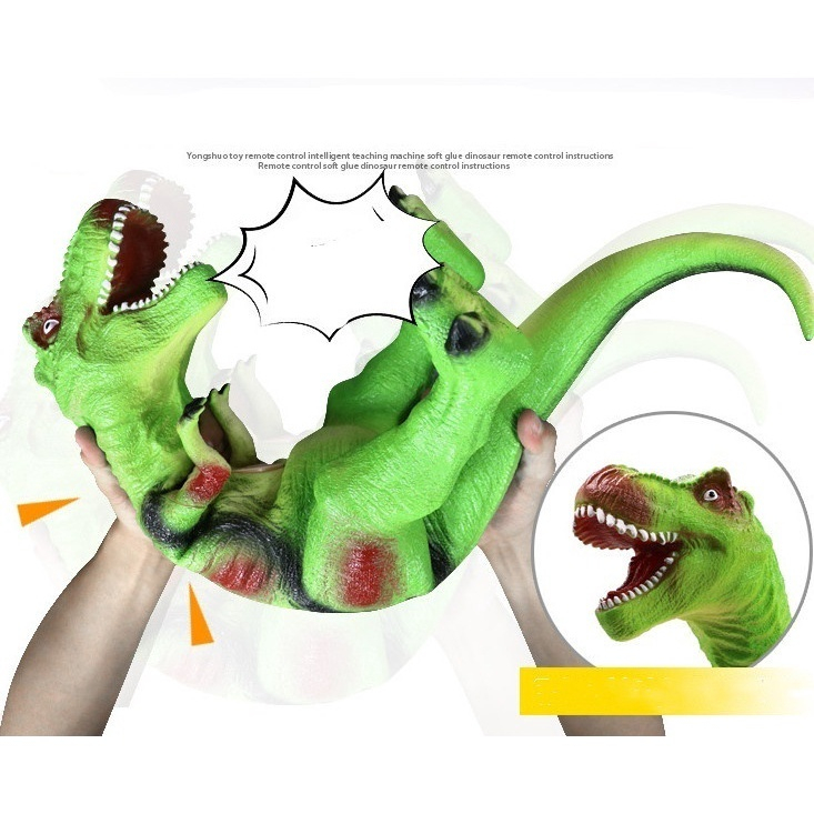 Vocal Dinosaur Figure Simulation Animal Solid Large Plastic Dinosaur ...