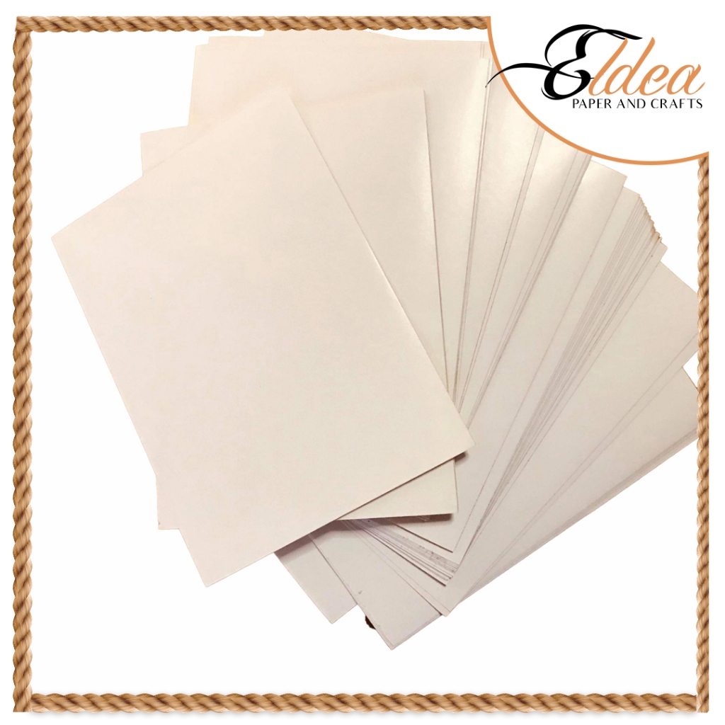 50pcs 3x4/A6 Pre-cut Blank High Gloss/Satin Sticker for Sealing ...