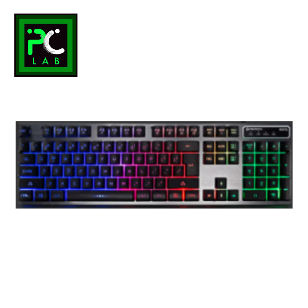 Fantech K614L Fighter II 104-Keys Gaming Keyboard- Black | Shopee ...