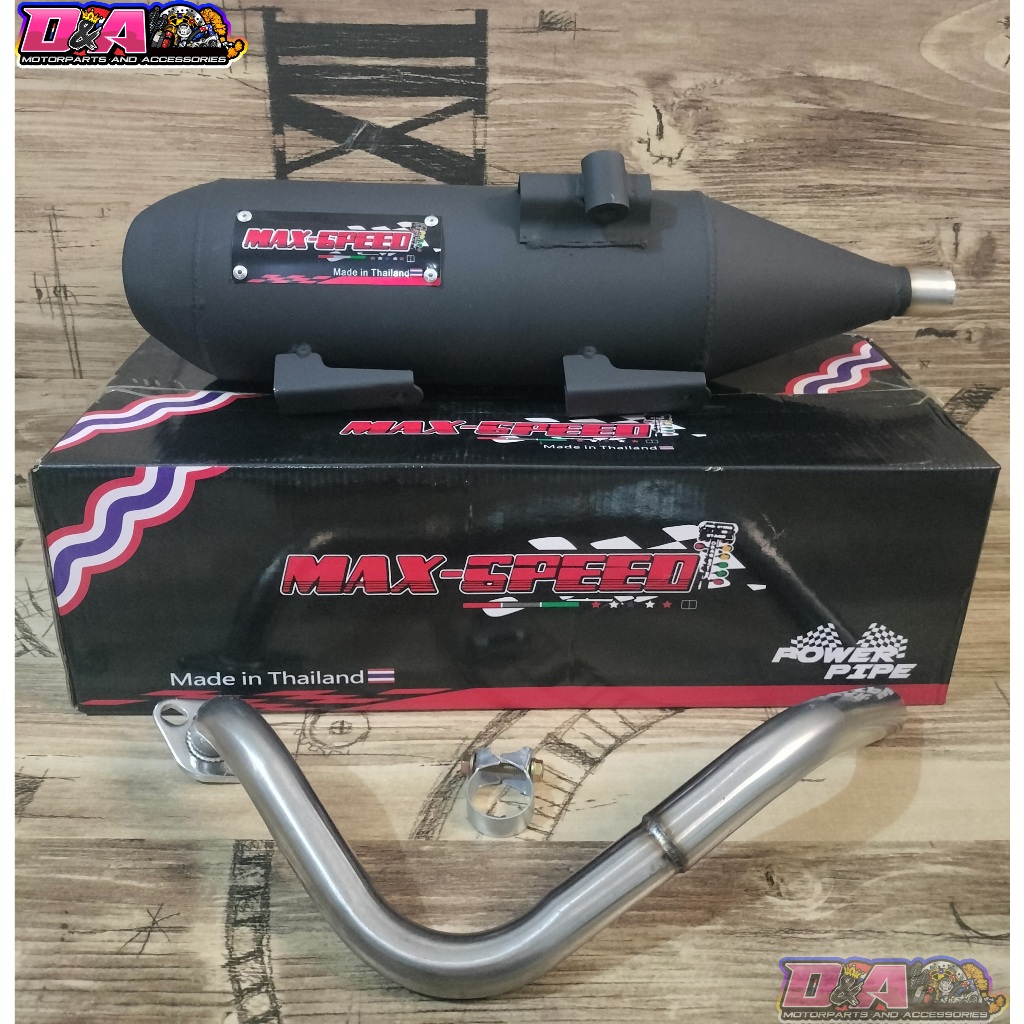 Max Speed Power Pipe Click 125i / Click 150i v2 v3 Thailand Made ...