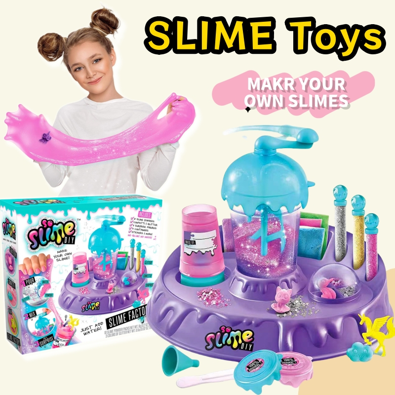 Ekana Slime Kit DIY Slime Toys for kids - Slime Factory Slime Kit for ...