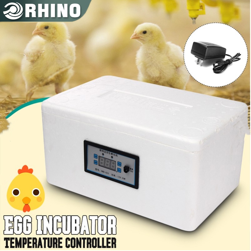 25 Egg Automatic Digital Incubator Chicken Poultry Hatcher Temperature ...