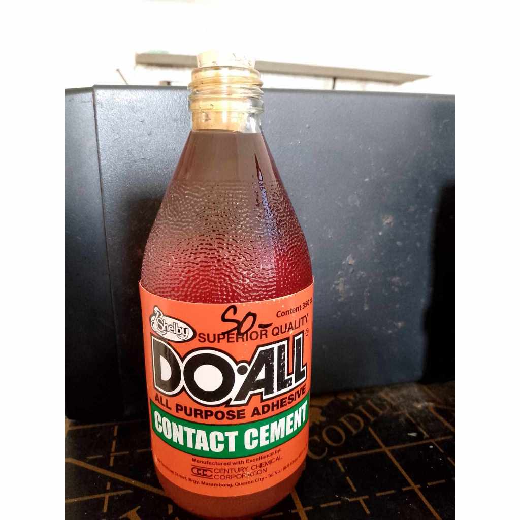 SHELBY DO ALL RUGBY CONTACT CEMENT ALL PURPOSE ADHESIVE 350ML | Shopee ...