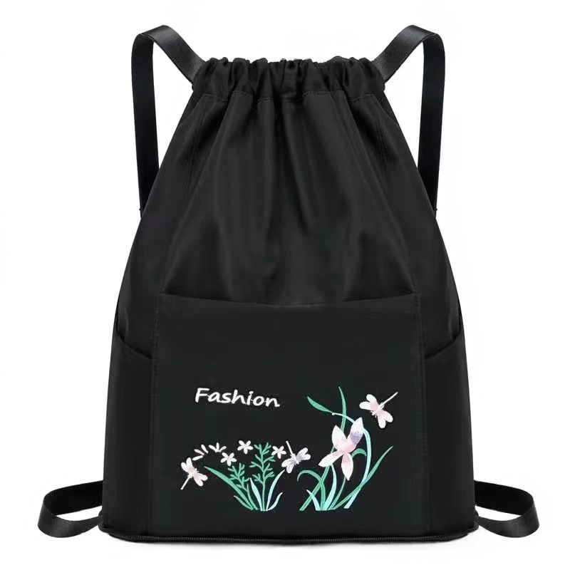 fashionable girls drawstring bags popula woman backpack | Shopee ...