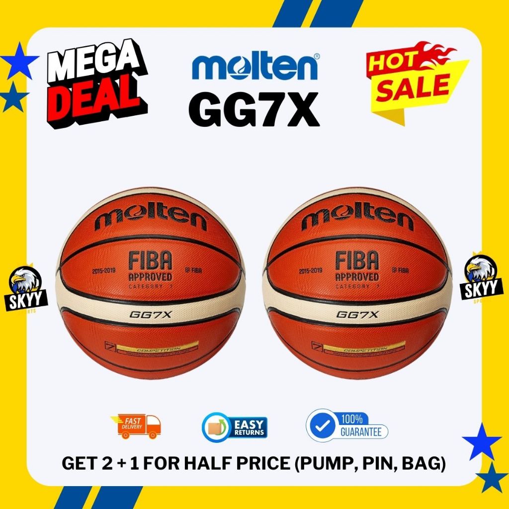 Molten GG7X basketball is a popular choice for indoor and outdoor play ...