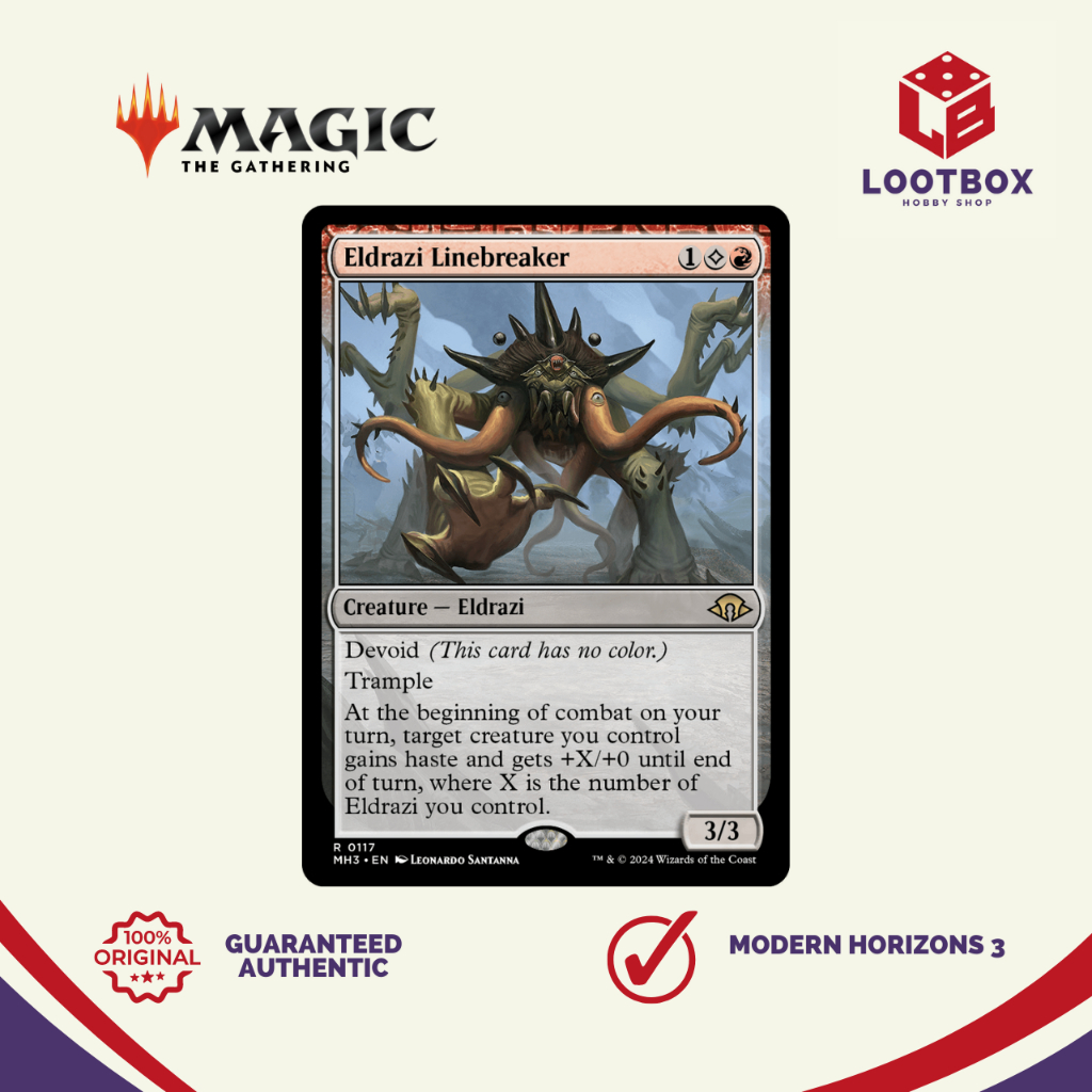 Magic the Gathering: Eldrazi Linebreaker (Rare) - Modern Horizons 3 ...