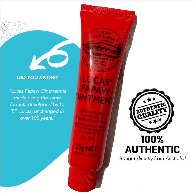 【From Australia】Lucas PAPAW Ointment Diaper Rash Cream Lip Balm Wound ...