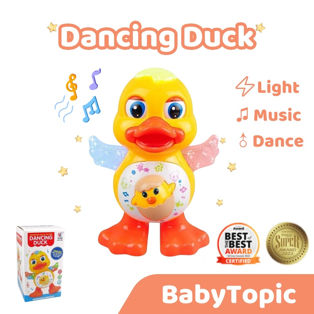 Dancing Duck Toy Musical Duck Toy with Music and Lights Baby Preschool ...