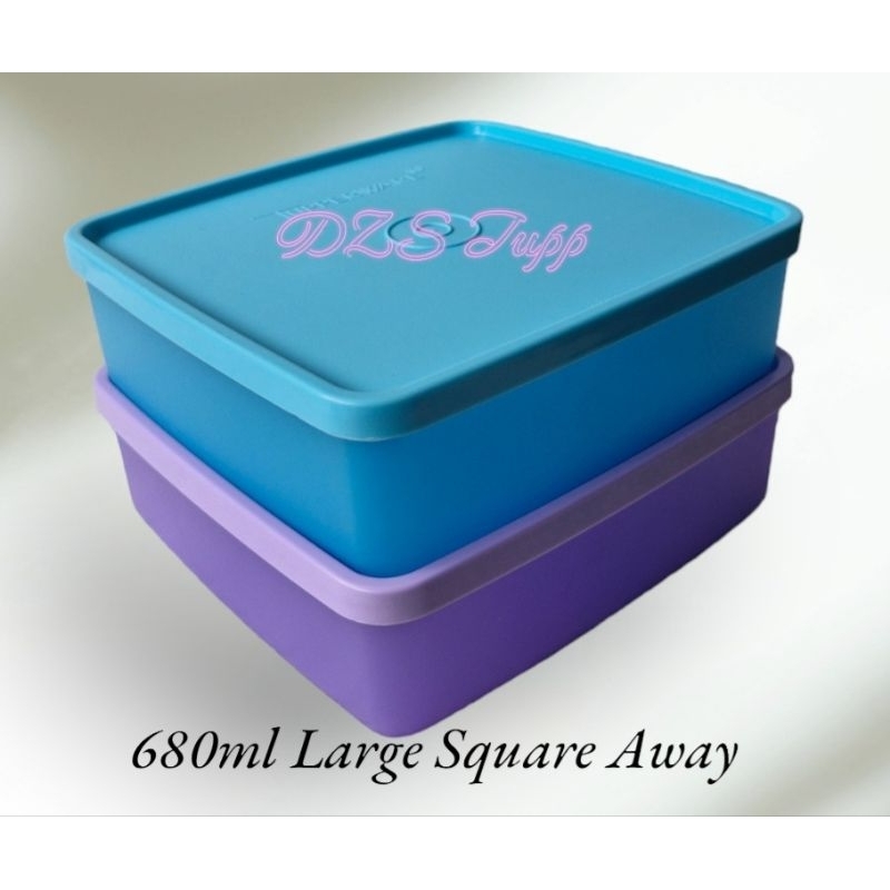 Tupperware Brands Large Square Away | Shopee Philippines