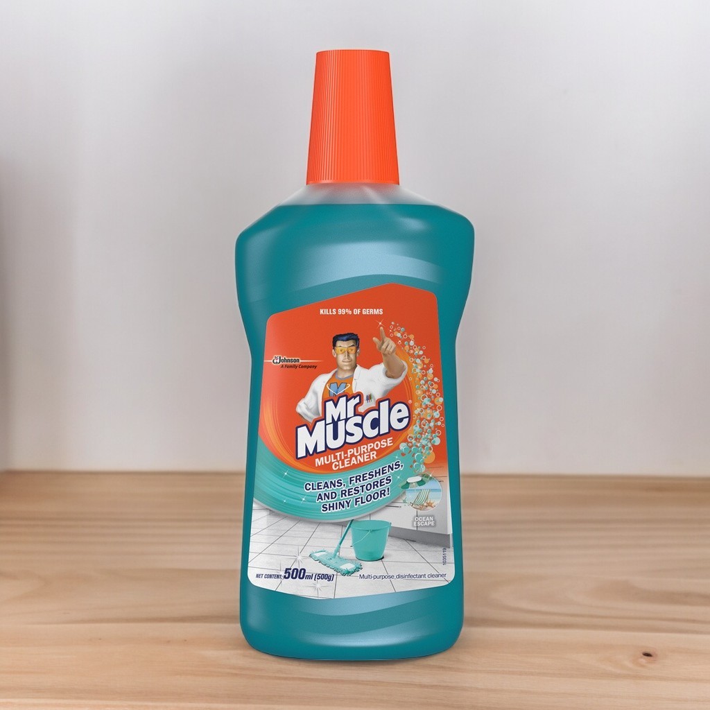 Mr Muscle Multi -Purpose Cleaner and Foaming Bleach Gel 500 ml | Shopee ...