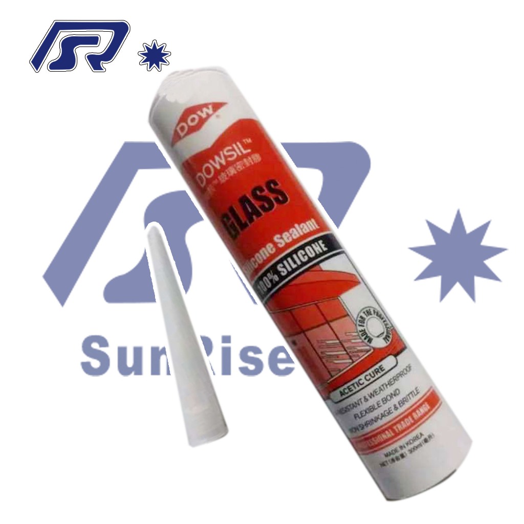 DOWSIL SEALANT (Glass Silicone Sealant) White, Clear, Gray, Brown ...