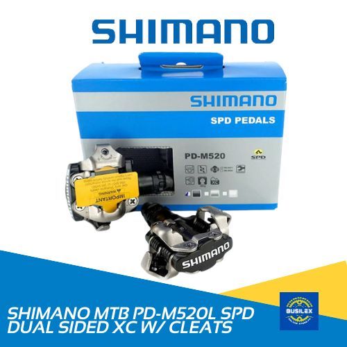 SHIMANO PD-M520 Pedal Cleats with SH51 lock PD22 | Shopee Philippines