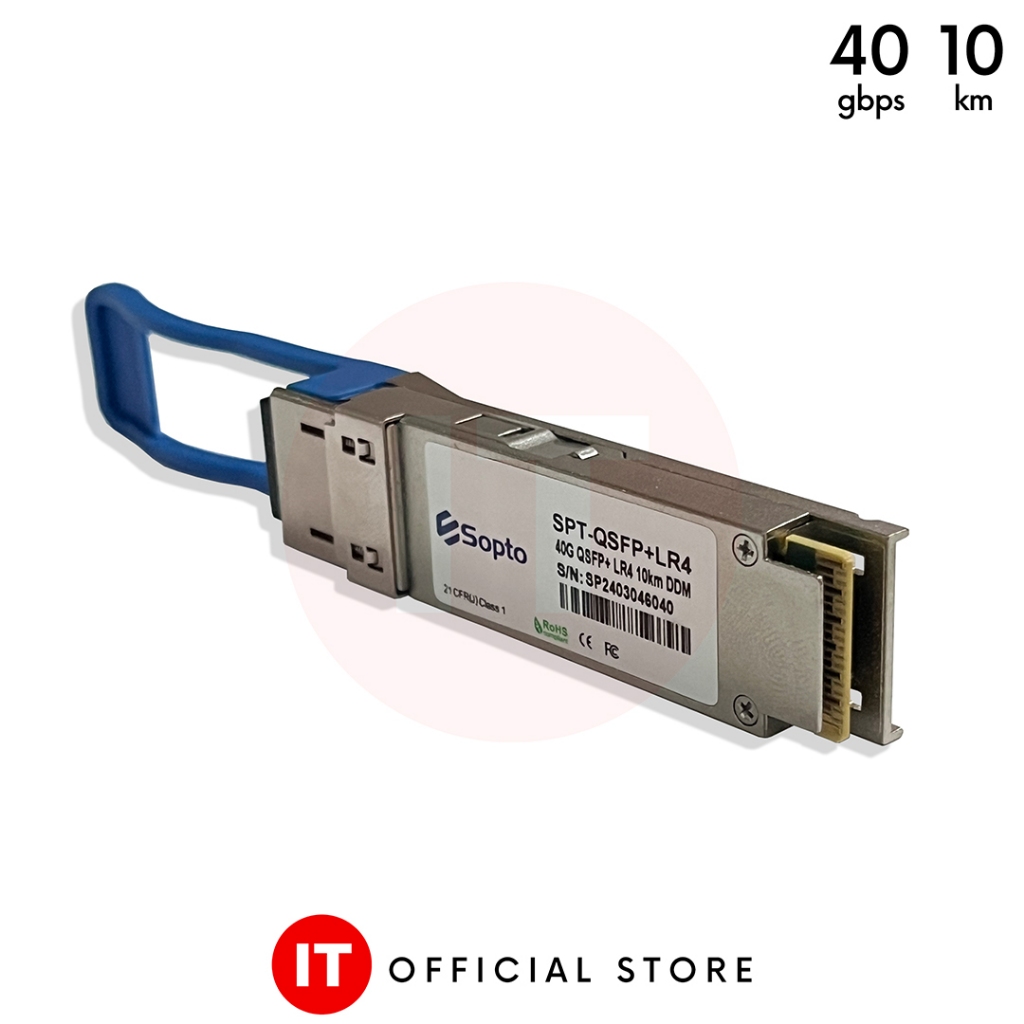 Sopto SPT-QSFP+LR4 - 40G 10km QSFP+ Transceiver Module LC Interface ...