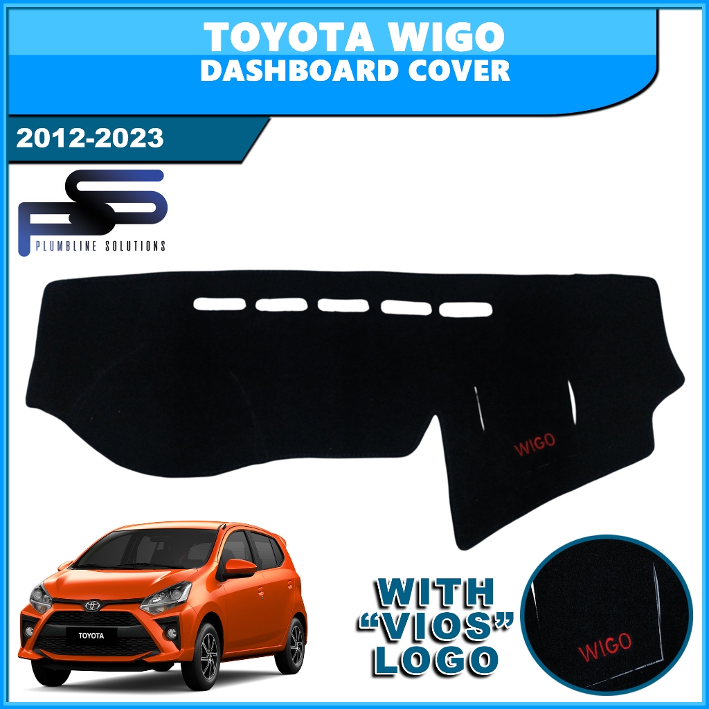 Toyota Wigo 2012 - 2022 / 2023 Onward Dashboard Cover Dashmat Dash Mat ...