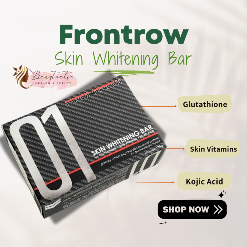 Frontrow Luxxe Soap Skin Whitening Soap 01 | Shopee Philippines