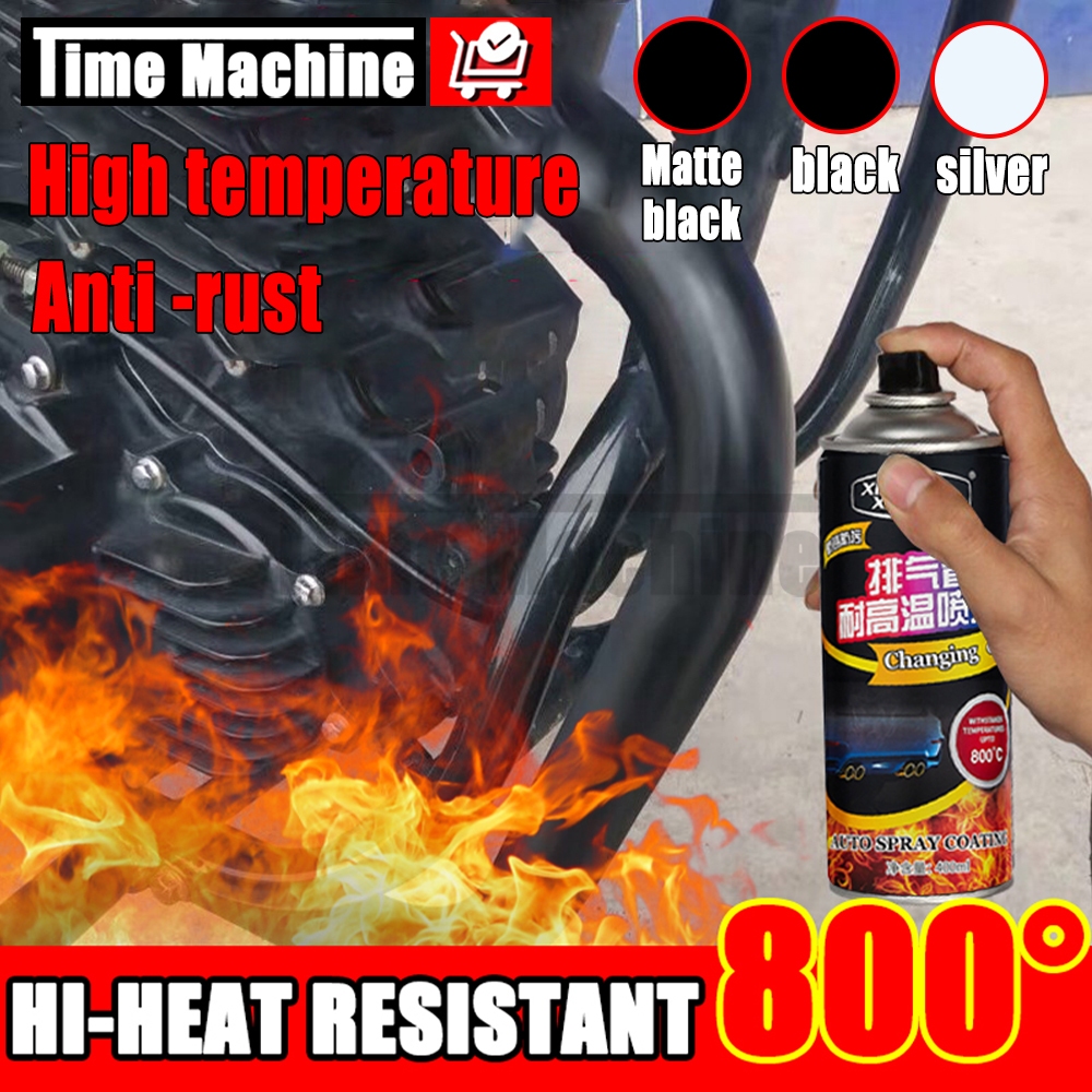 800°C Heat Resistant Spray Paint Motorcycle Parts Engine Coating Spray ...