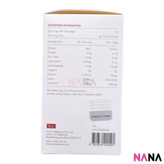 Unichi Teddi Lab Nicotinamide Gummy 60 Gummies (EXP:01 2027) | Shopee ...